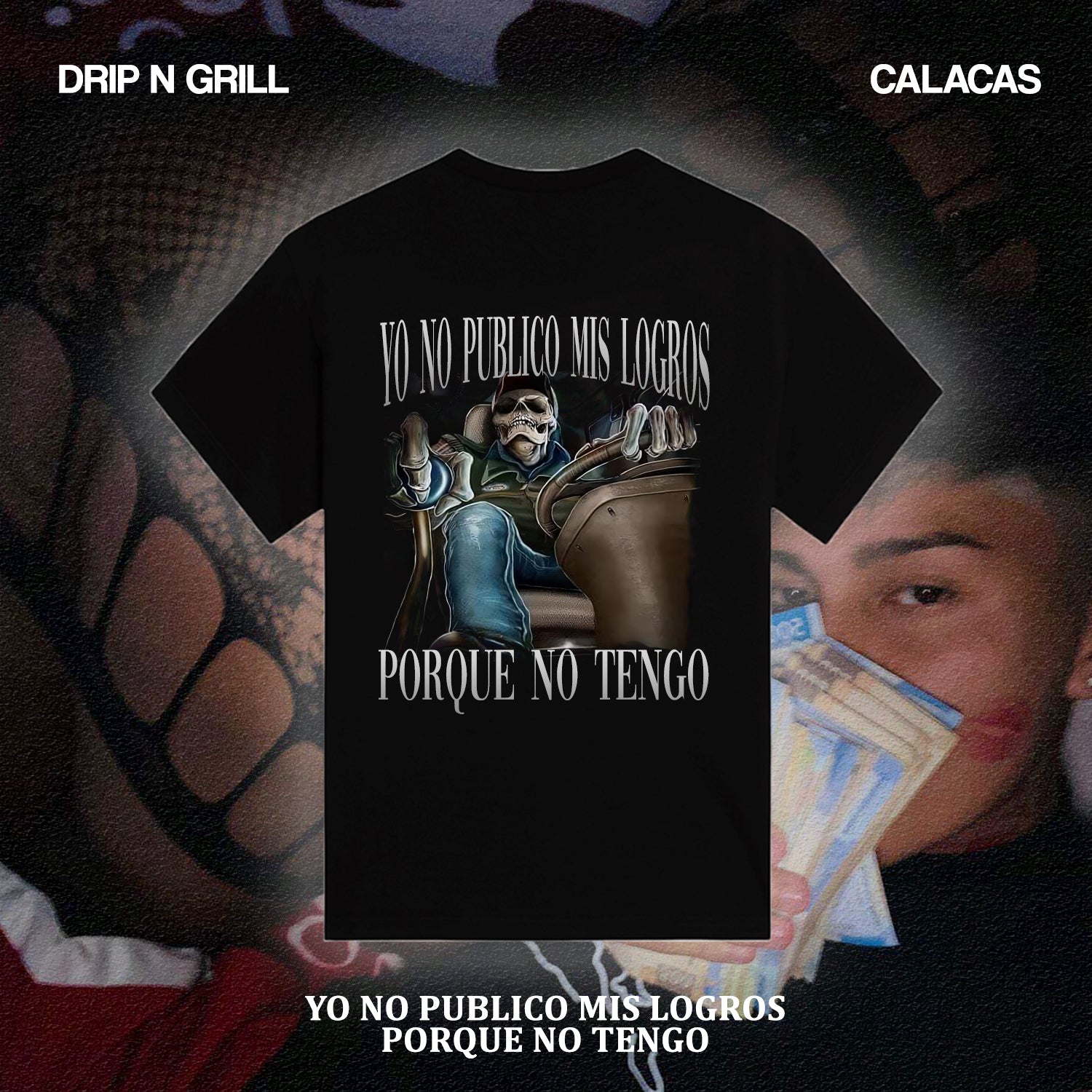 YO NO PUBLICO MIS LOGROS PORQUE NO TENGO – Camisetas Pendejas